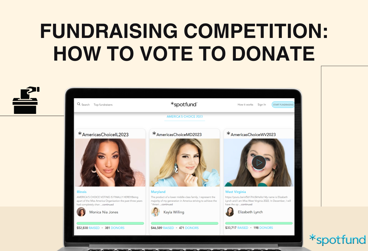 Fundraising Competition: How to Vote to Donate