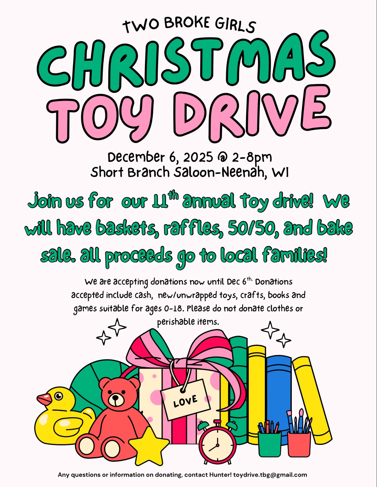 *ChristmasGivingTwoBrokeGirlz - Fundraiser by Hunter Gordon on *spotfund