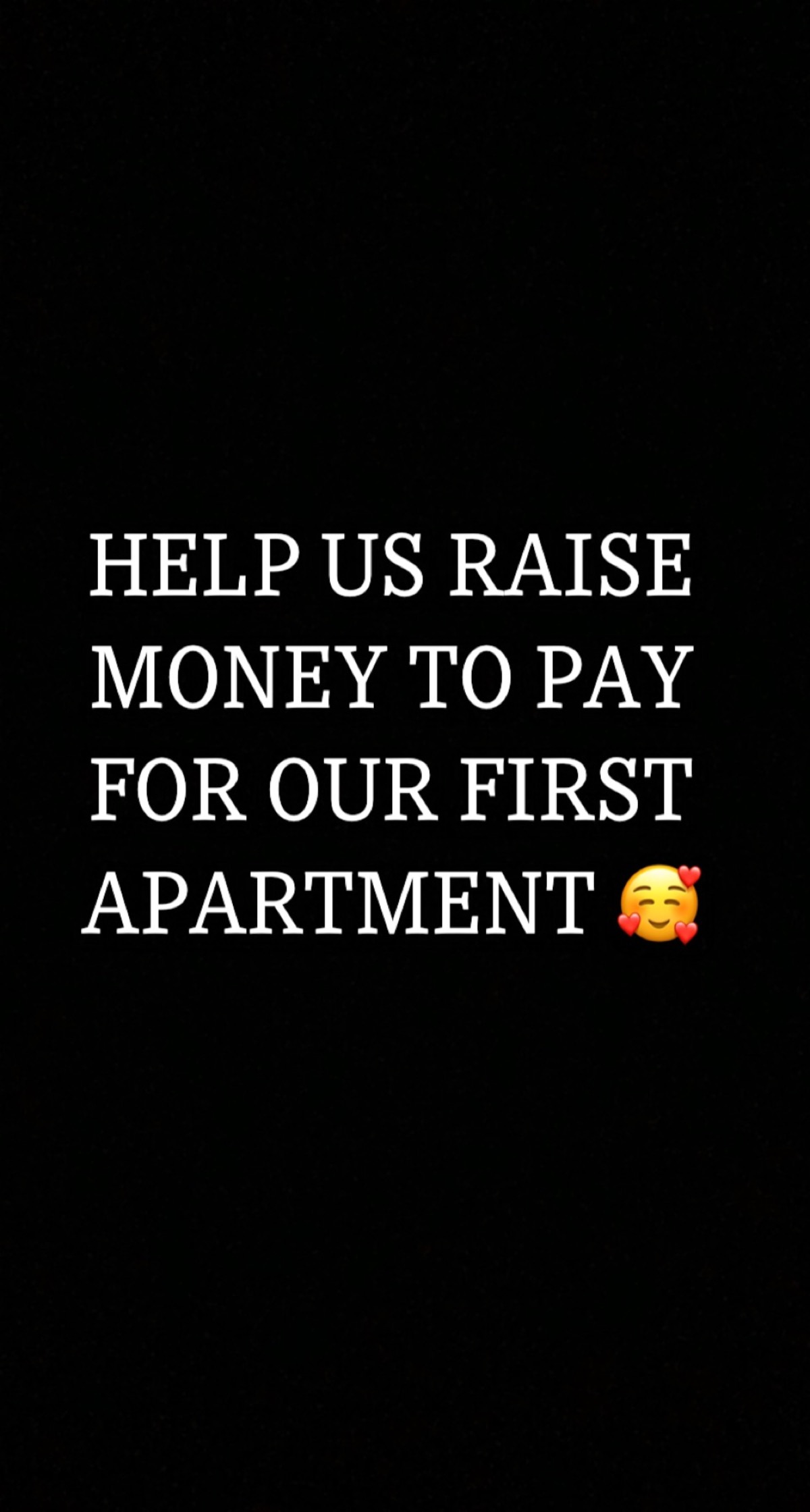 *FirstApartmentFund - Fundraiser by Alicia Foley on *spotfund
