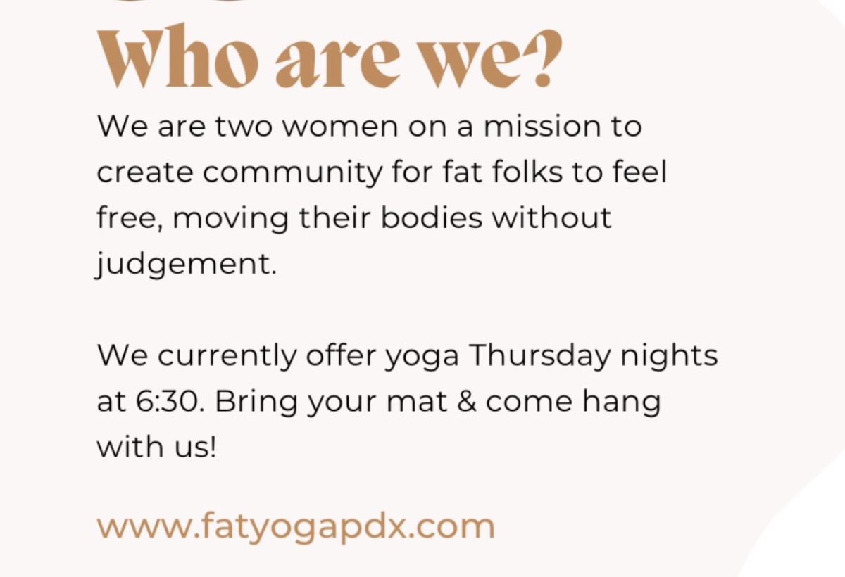 *FatPositveYoga - Fundraiser by Emily Beebe on *spotfund