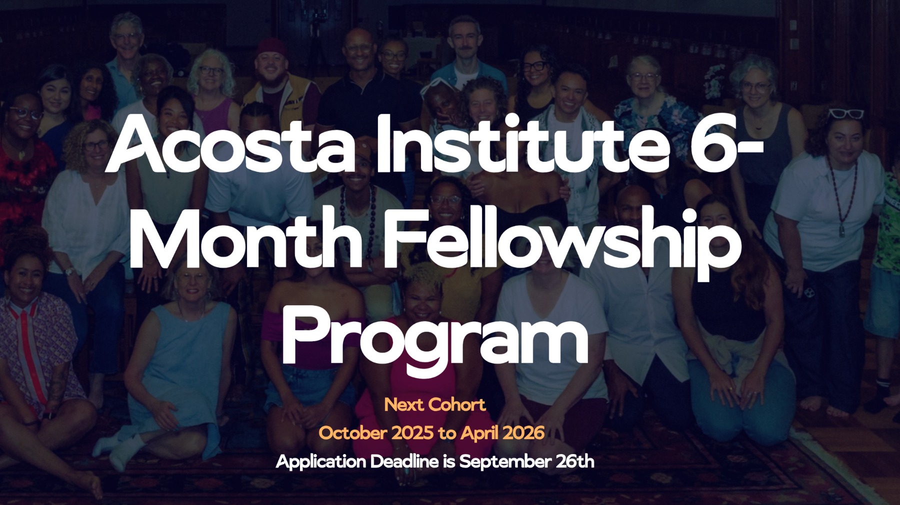 *AcostaInstituteFellowship - Fundraiser by Darnese Daniels on *spotfund